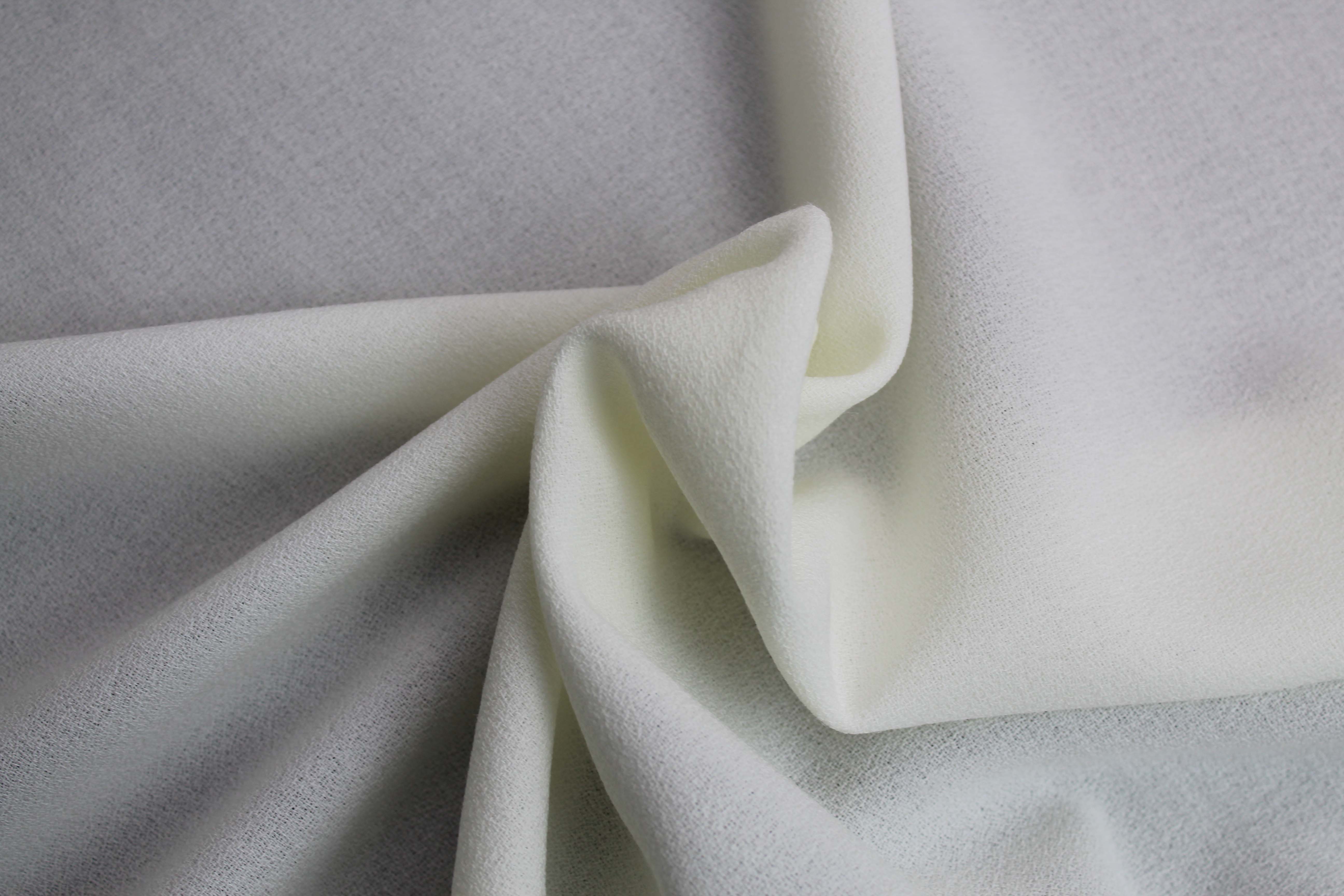 Michael's Bridal Fabrics | WOOL CREPE - IVORY