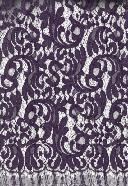 Michael's Bridal Fabrics | ITALIAN LACE - PURPLE