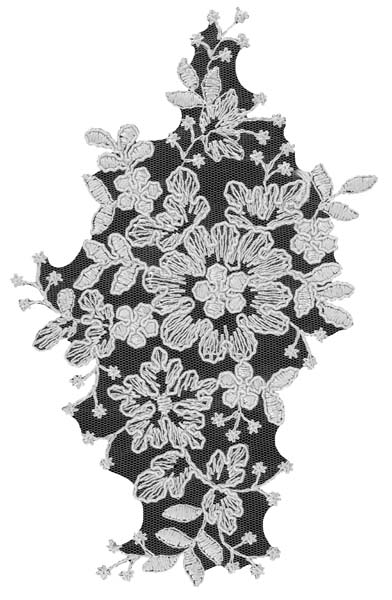 Michael's Bridal Fabrics | MOTIF - SILVER