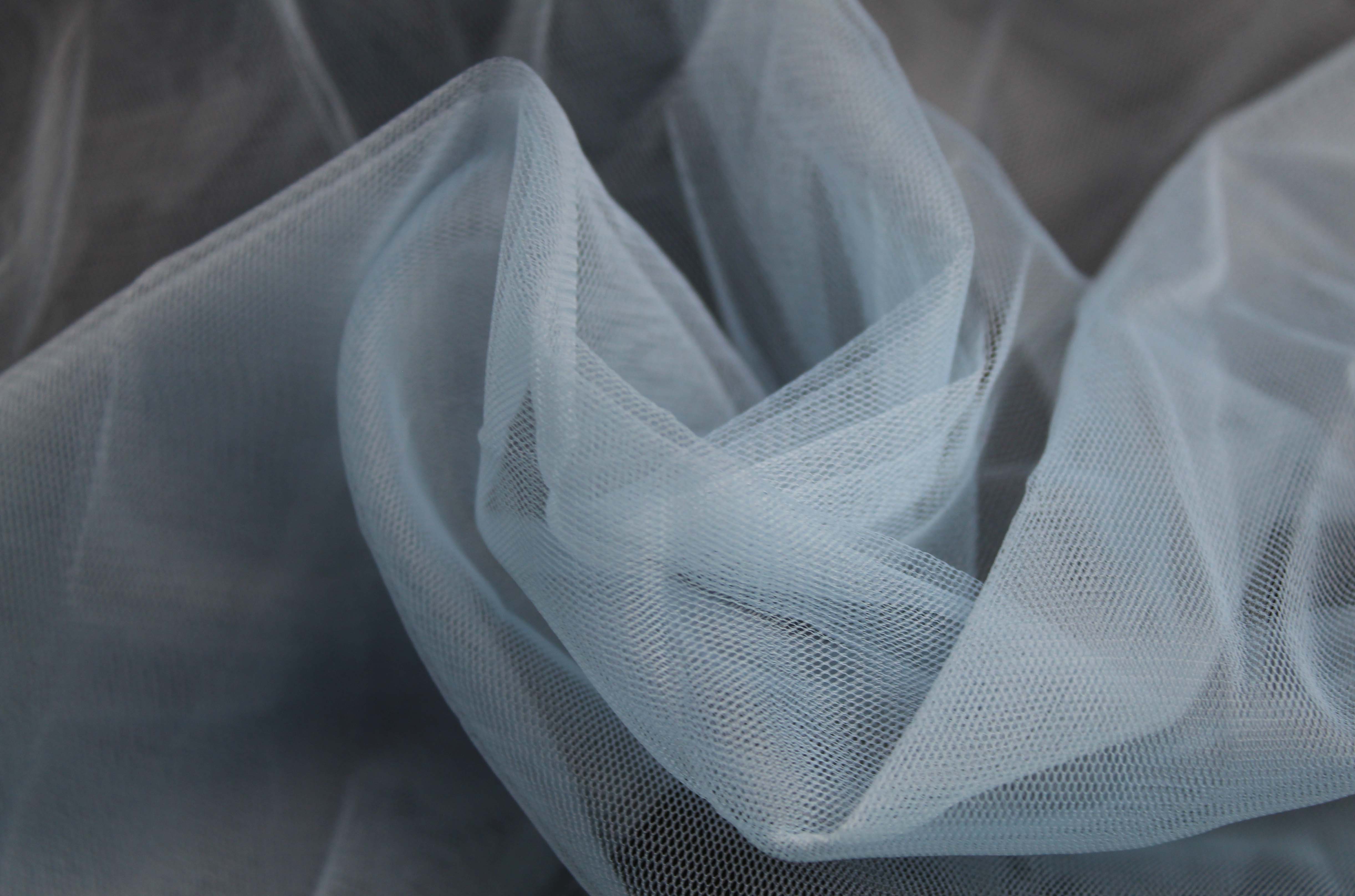 Michael's Bridal Fabrics | TULLE - SKY BLUE (11)